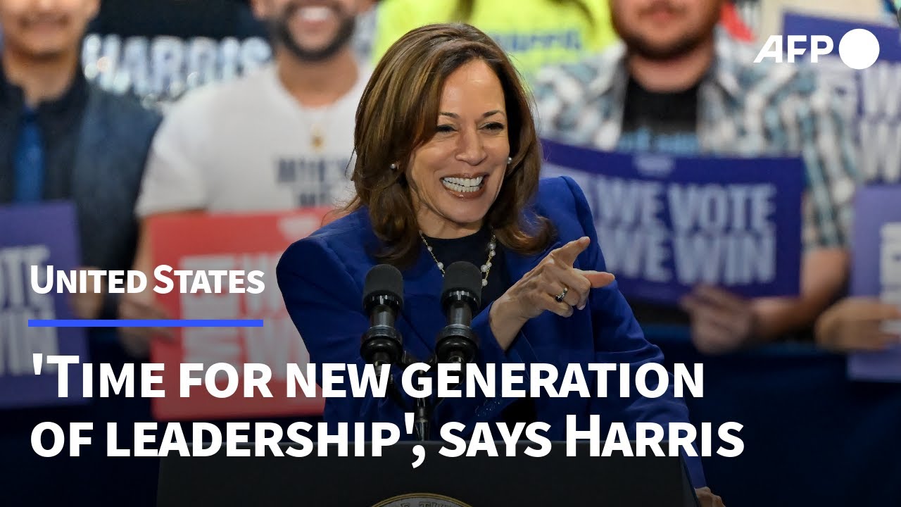 'Time for a new generation of leadership,' says Harris at Vegas rally ...