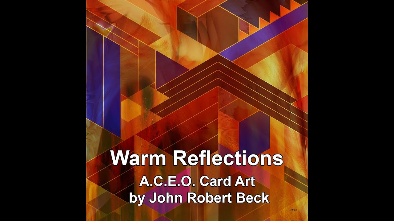 Warm Reflections - ACEO Art by John Robert Beck - YouTube