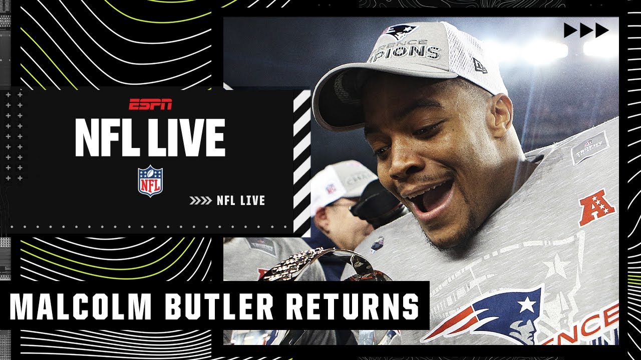 Malcolm Butler returns to the Patriots | NFL Live - YouTube