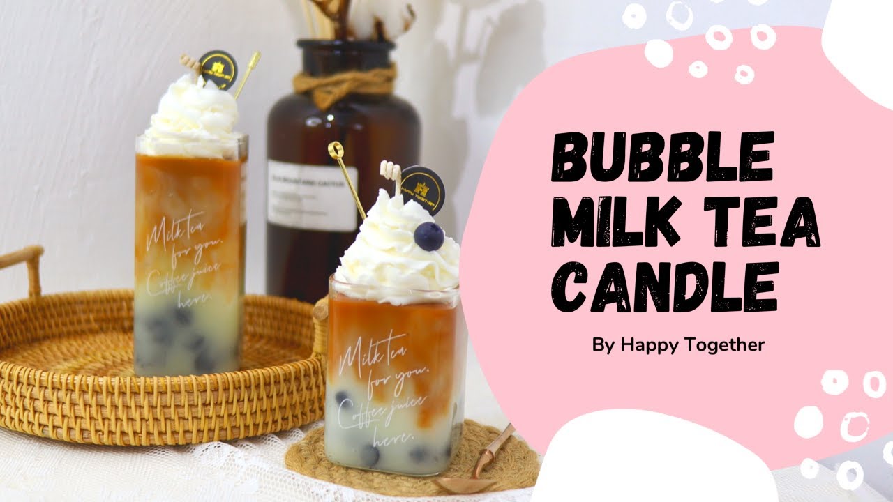 Bubble Tea Candle Vlog！超疗愈 - 珍奶蜡烛 - YouTube