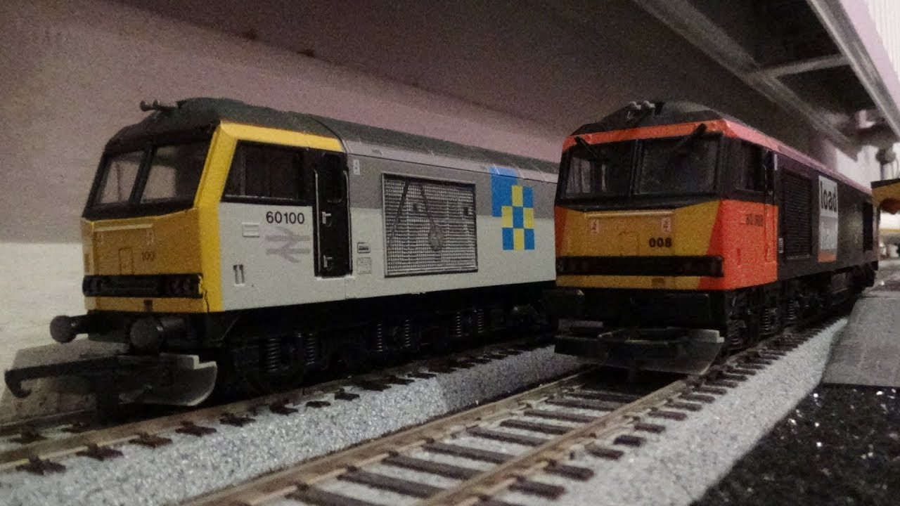 Idle Chat | Lima Class 60 Diesel Locomotives | Model Train Running ...
