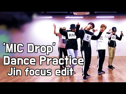 'MIC Drop' Dance Practice Jin focus edit - YouTube
