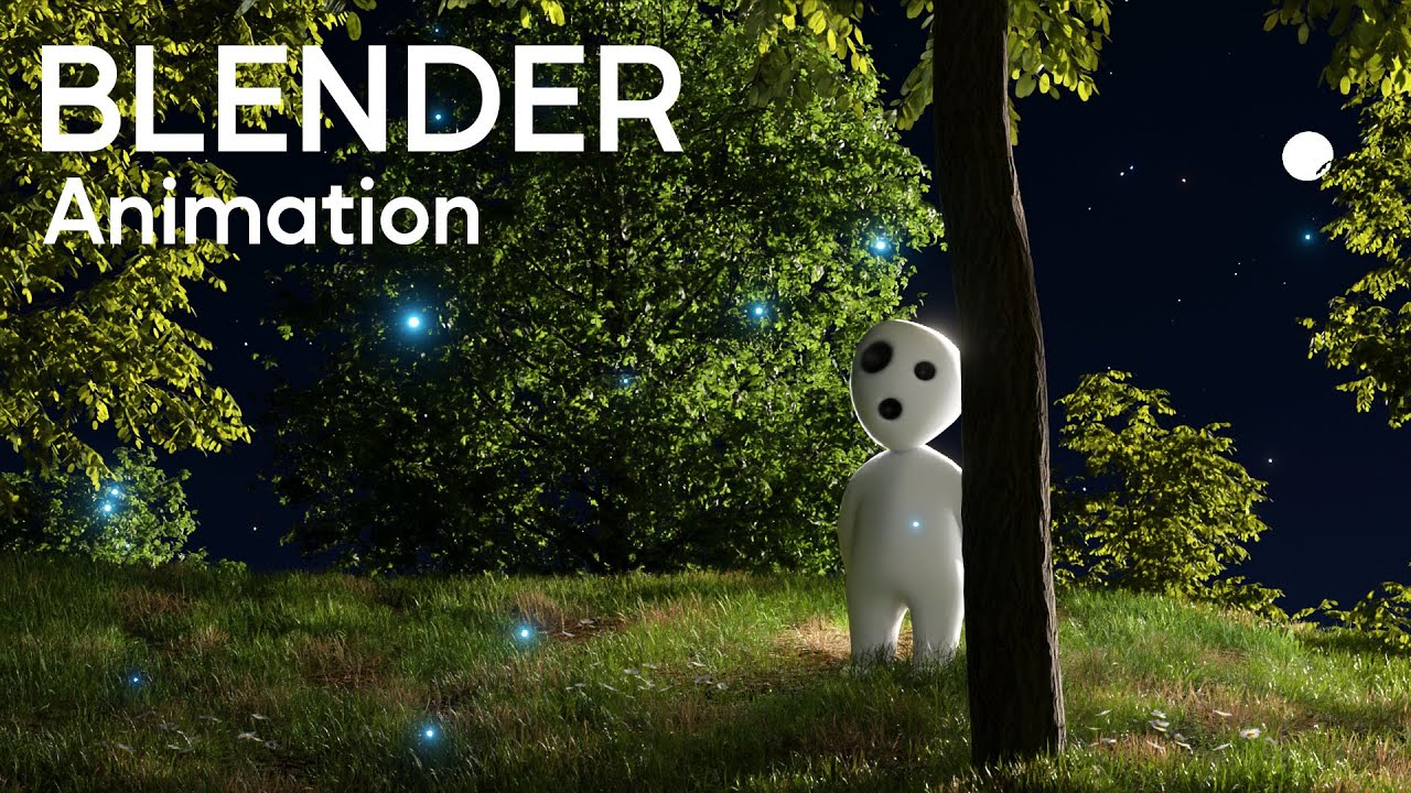 Kodama / 3D Animation Loop - YouTube