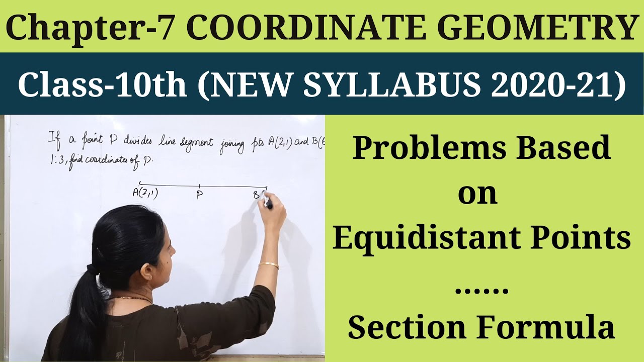 Coordinate Geometry || Class 10 Chapter 7 Part-2 || Equidistant points ...