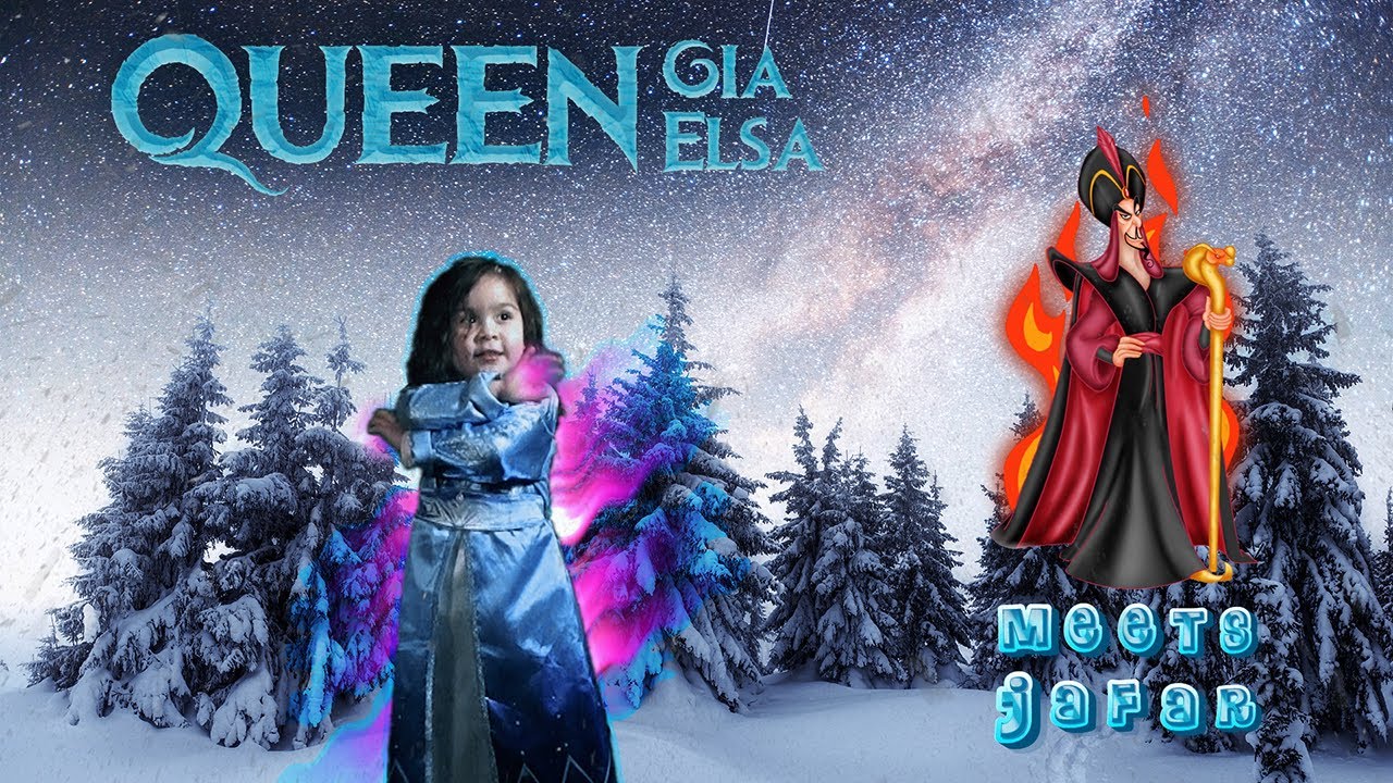 Queen Gia Elsa Meets Jafar - YouTube