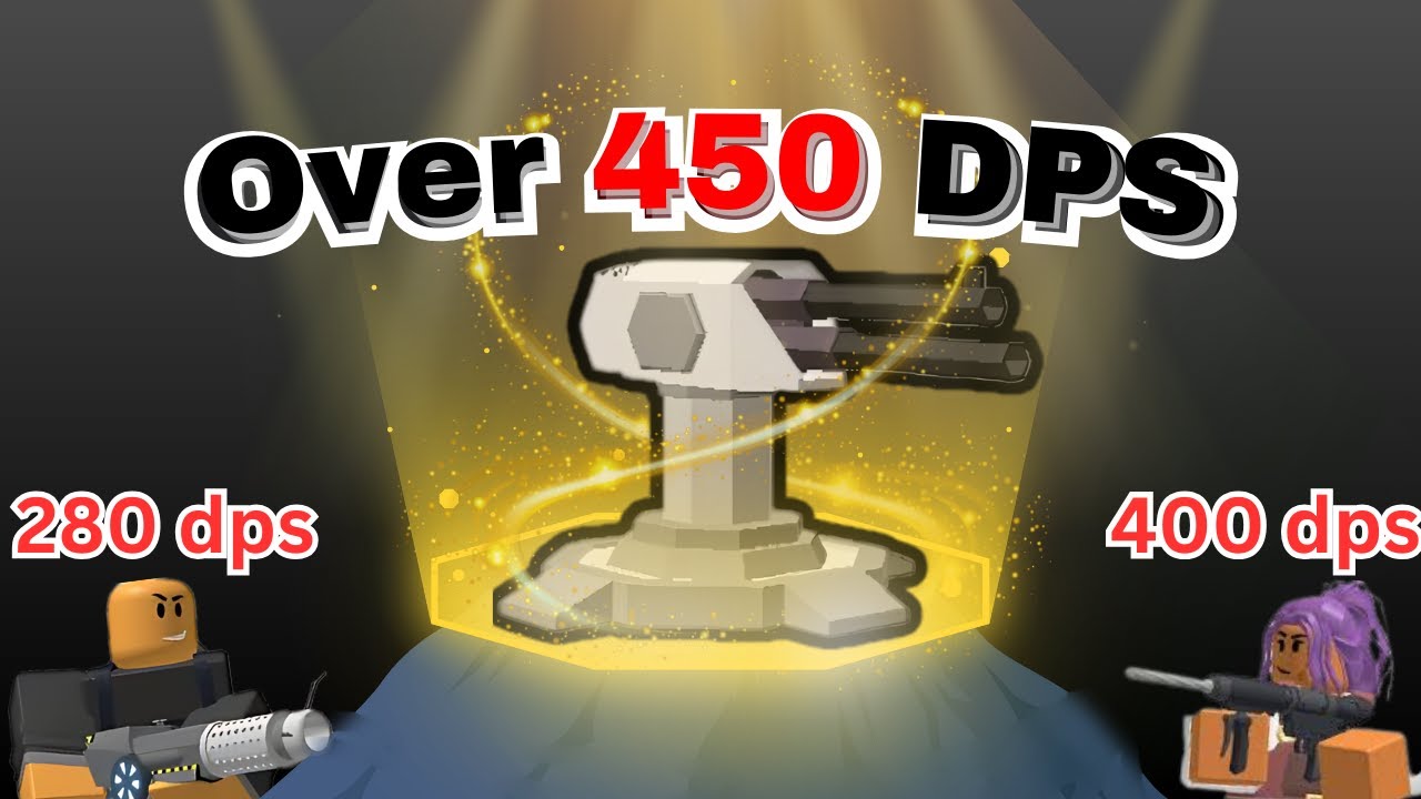 The Turret Is The Strongest Tower Now (Review) | Roblox Tower Defense ...