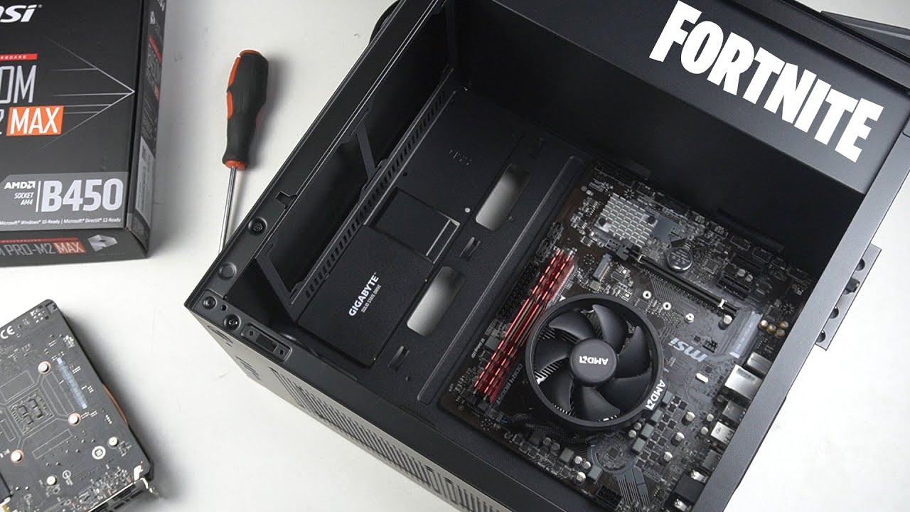 PERFECT Fortnite Budget Gaming PC in 2020 - High Setting 100 FPS - YouTube