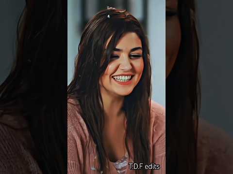Both can't control smile||Hayat murat funny scene||#handeerçel #hanbur #burakdeniz #haymur #shorts