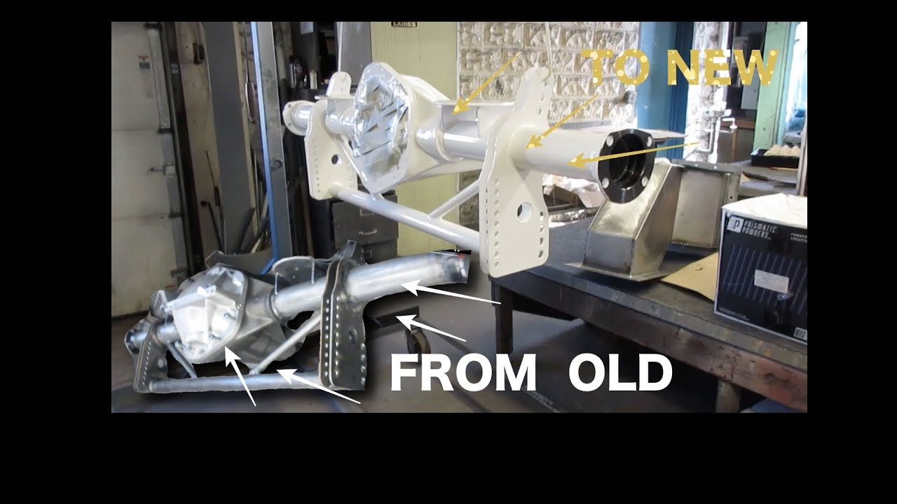 How to make a Differential look new with PowderCoating - YouTube