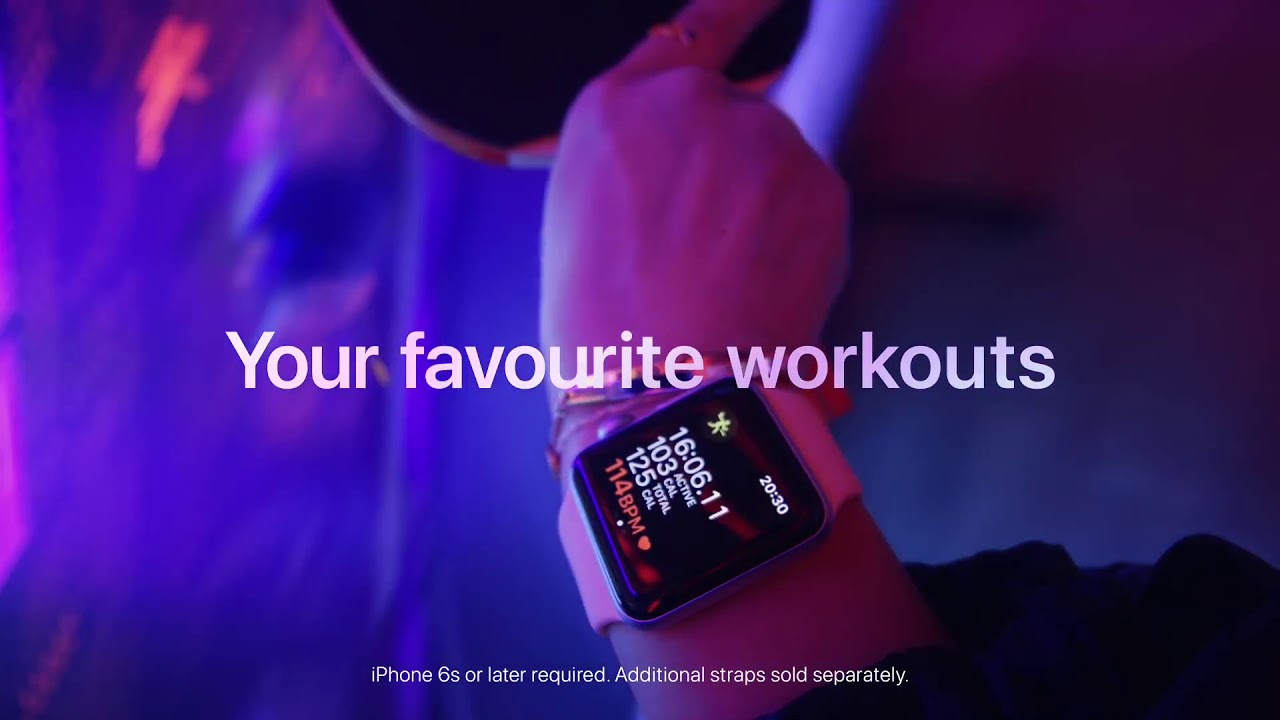 Apple Watch Series 3 — Online Ad — Your favorite workouts - YouTube