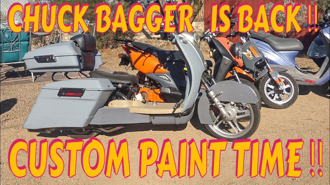 CHUCK BAGGER ‼️ get a custom LOW RIDER PAINT JOB ‼️ - YouTube