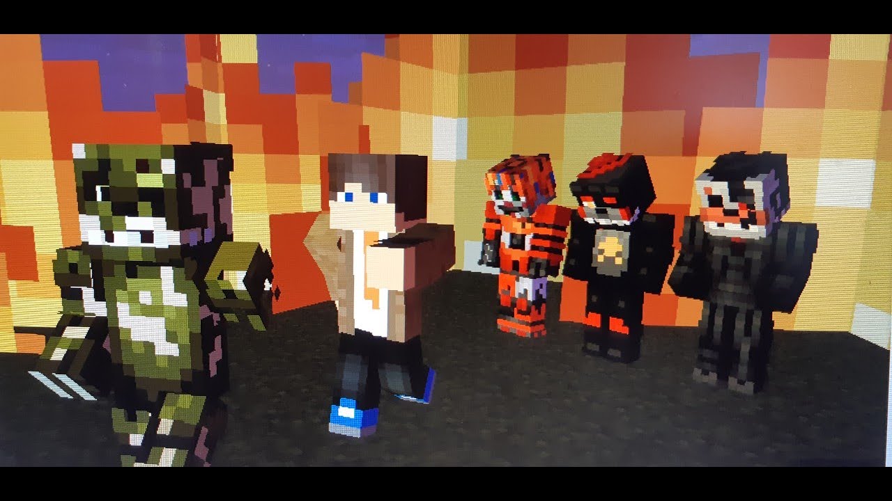 "Afton Family REMIX" minecraft animation music video (original song by ...