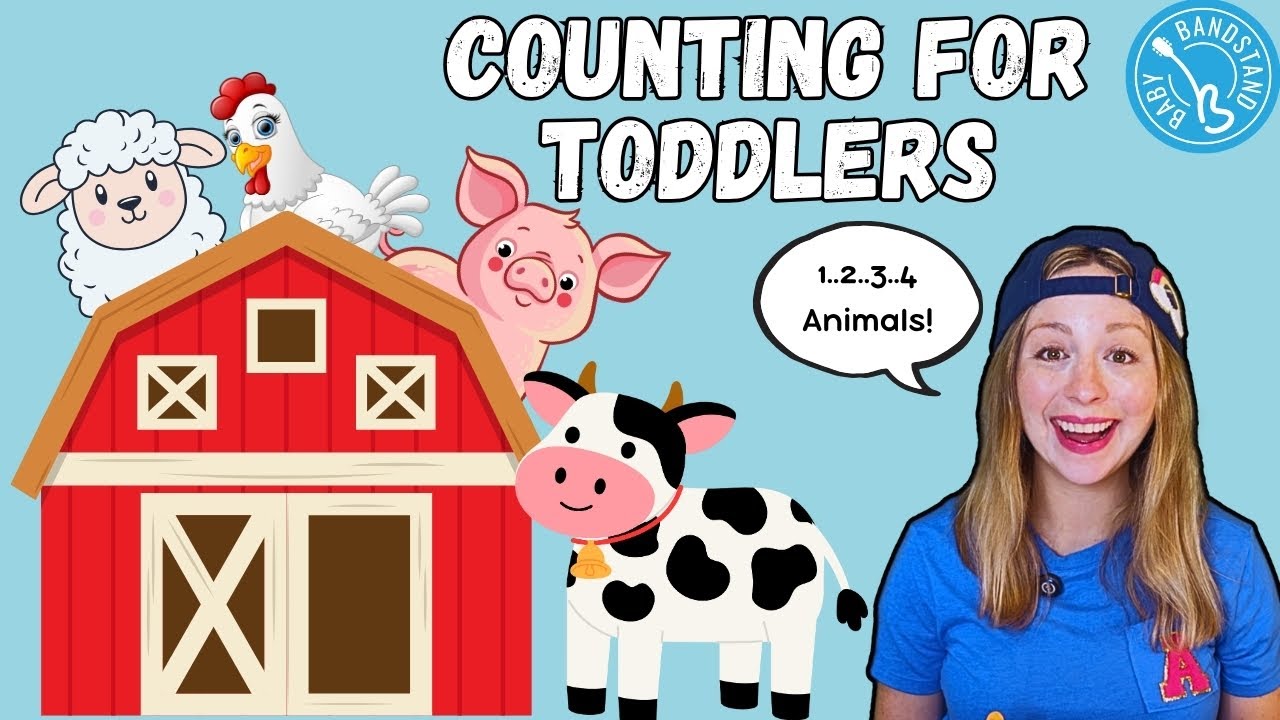 Learn to Count for Toddlers- Farm Animals for Toddlers- Toddler ...