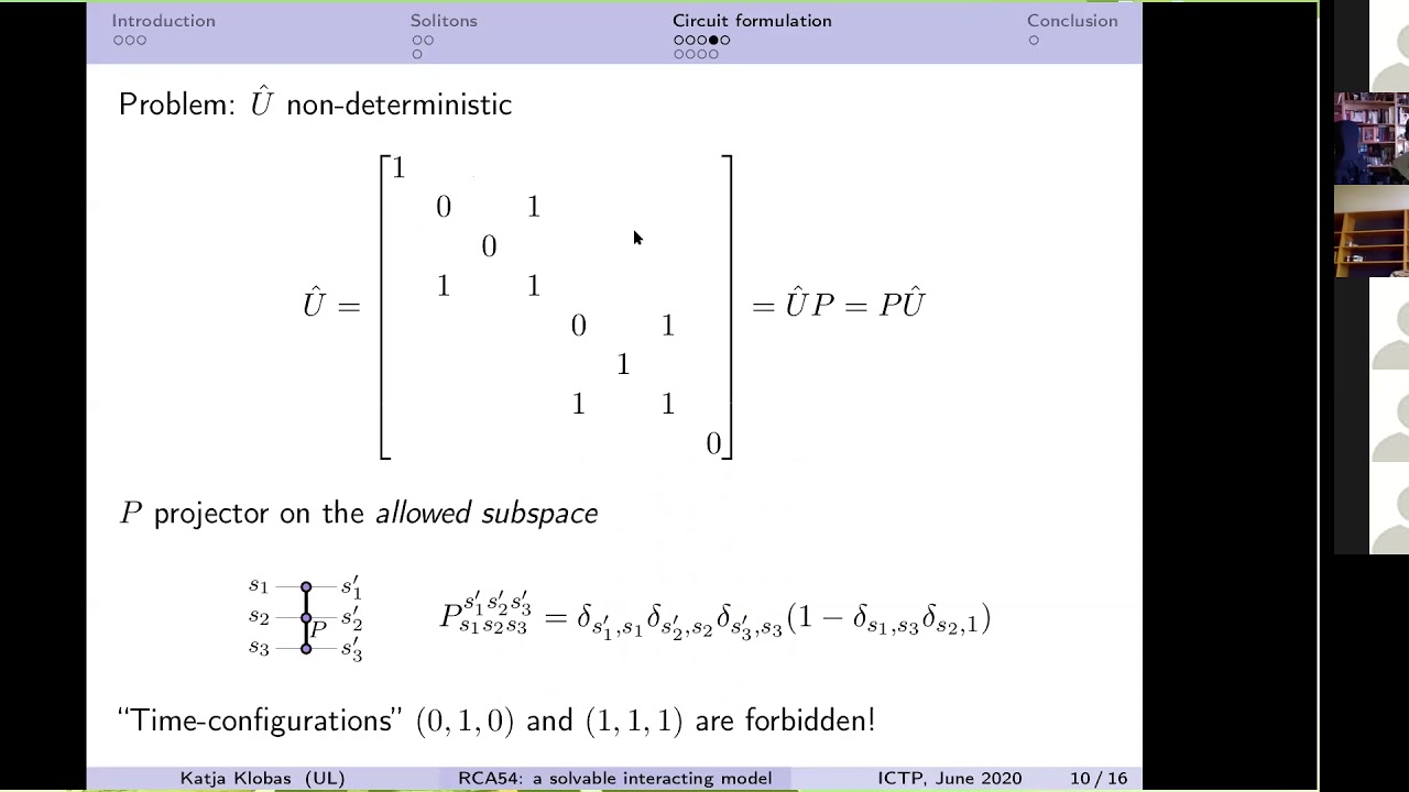 Rule 54 reversible cellular automaton: an exactly solvable microscopic ...