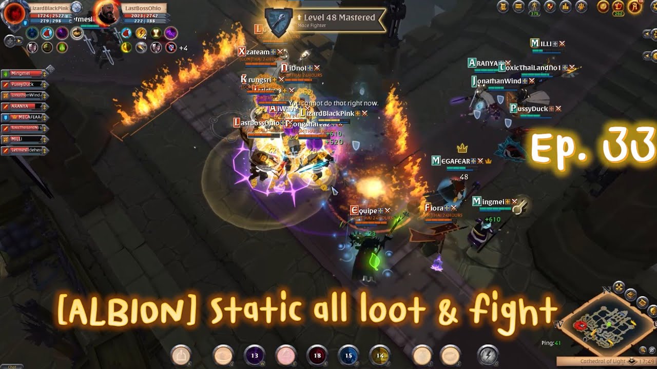 [ALBION Live] Static all loot & fight - YouTube