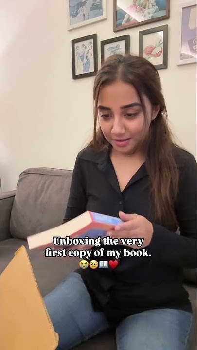 Unboxing the very first copy of "Too Good To Be True" book # ...