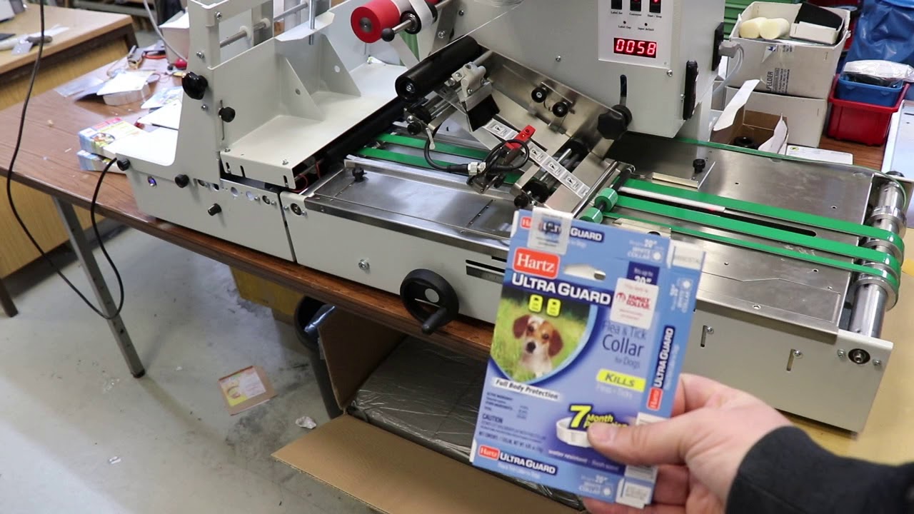 Automatic Labelling of Cardboards and Folded Cartons + format change ...