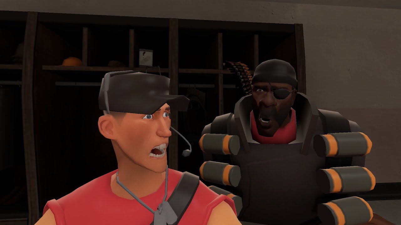 (TF2 FakeYou.ai GMOD Animation) Demoman Discovered Scout is a Simp ...