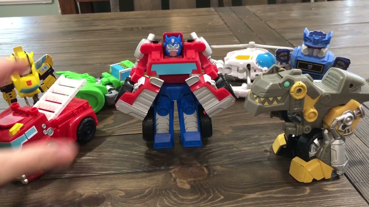 New Transformers Rescue Bots Academy 1 step teachers Optimus Prime ...