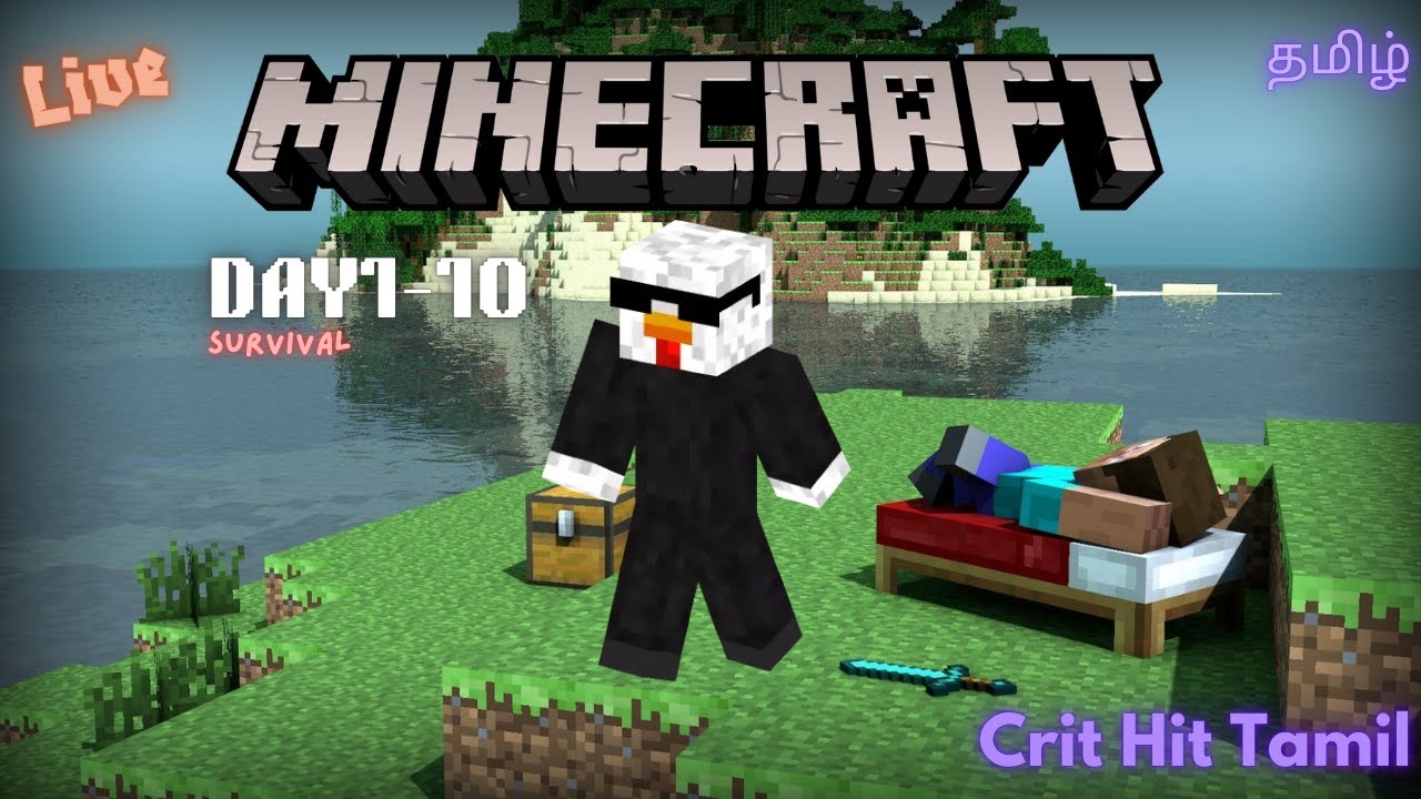 Crit Hit Crew | Minecraft | Live Stream | தமிழ் - YouTube