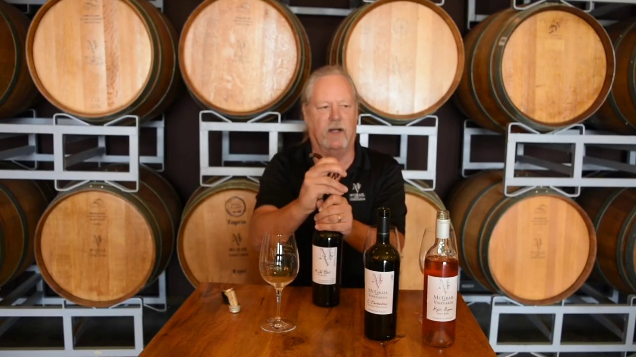 McGrail Vineyards & Winery Virtual Tasting with Winemaker Mark Clarin ...