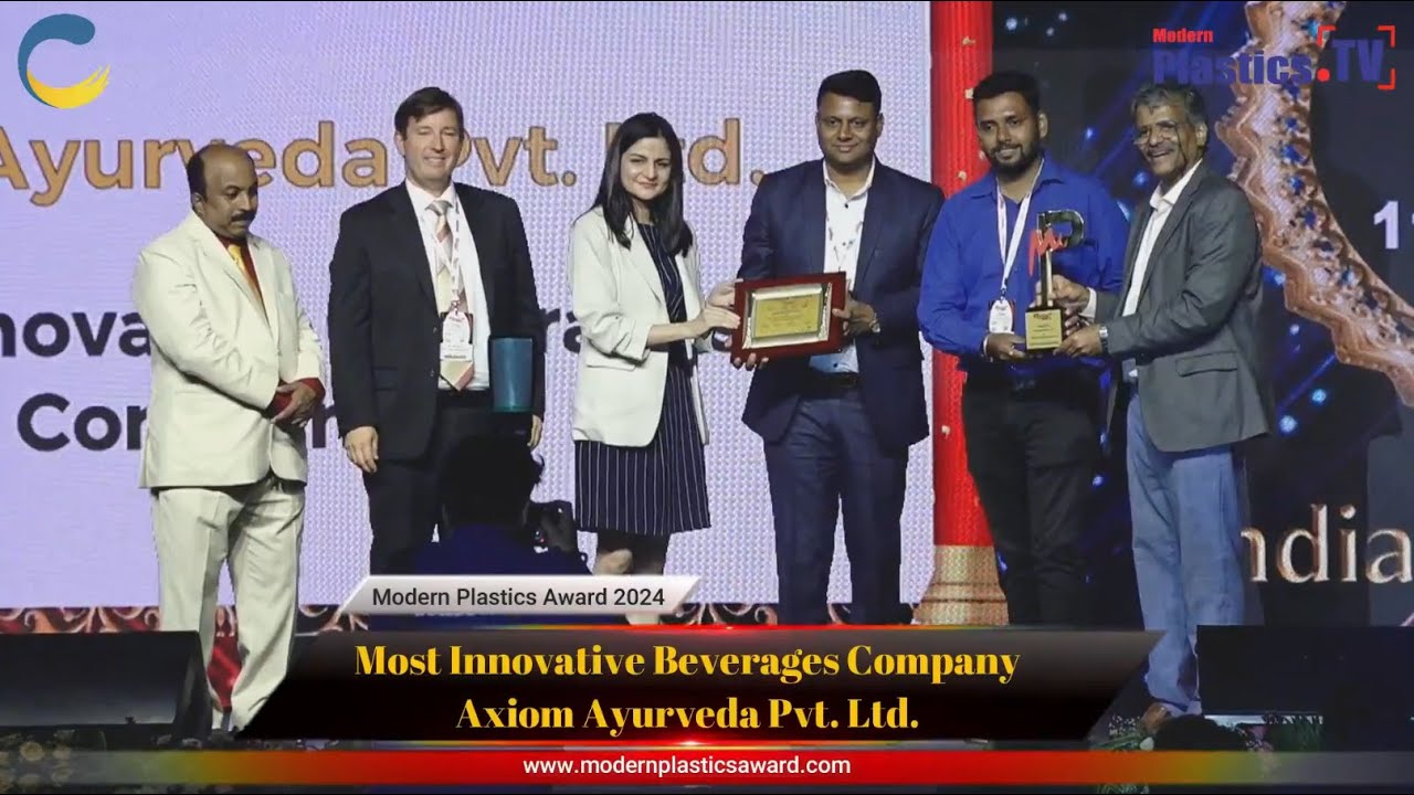 Winner of Most Innovative Beverages Company -Axiom Ayurveda Pvt.Ltd at ...