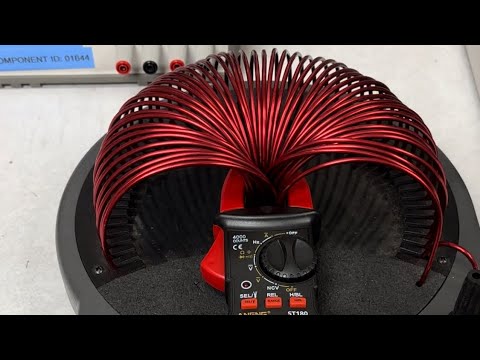 Testing a brand new ampere clamp in a calibration laboratory 🥼. # ...