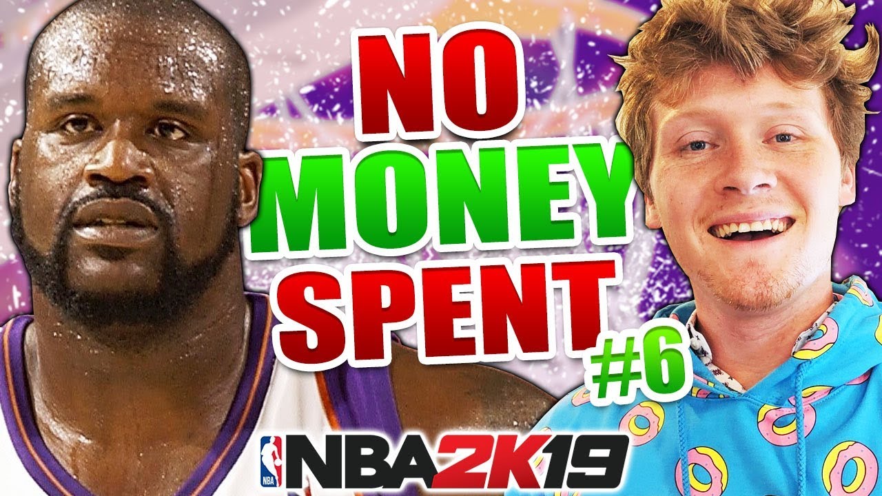 SHAQ ATTACK! NO MONEY SPENT #6 NBA 2K19 - YouTube