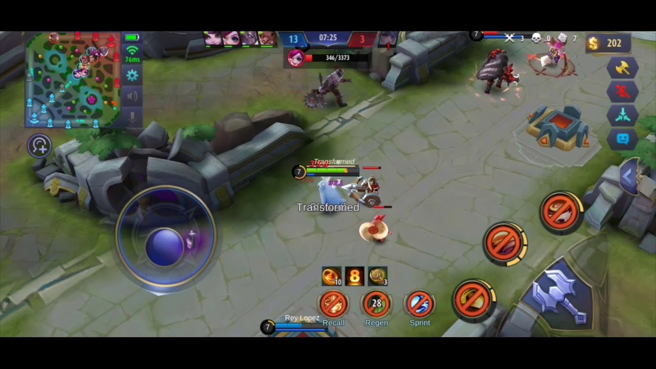 Mobile Legends Bang Bang Best Android Game | Vale The Wind Striker 5v5 ...