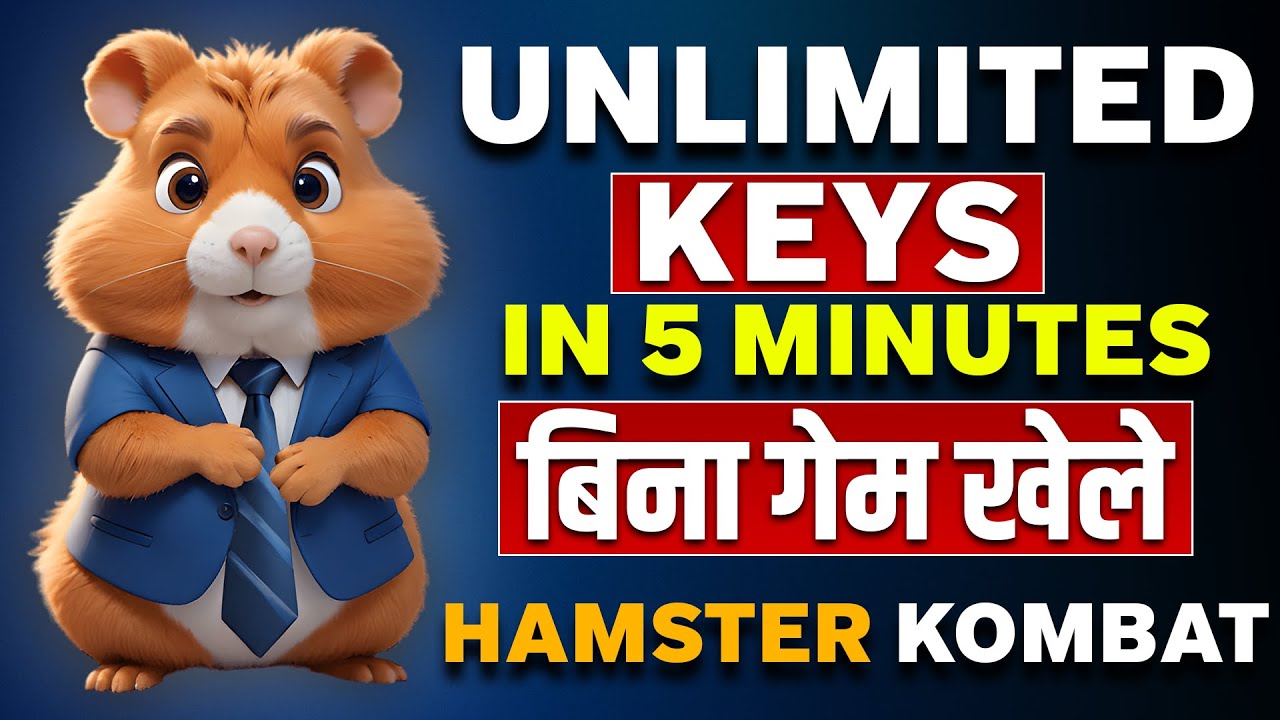 Hamster Kombat Keys | Generate keys for mini game in Hamster kombat ...