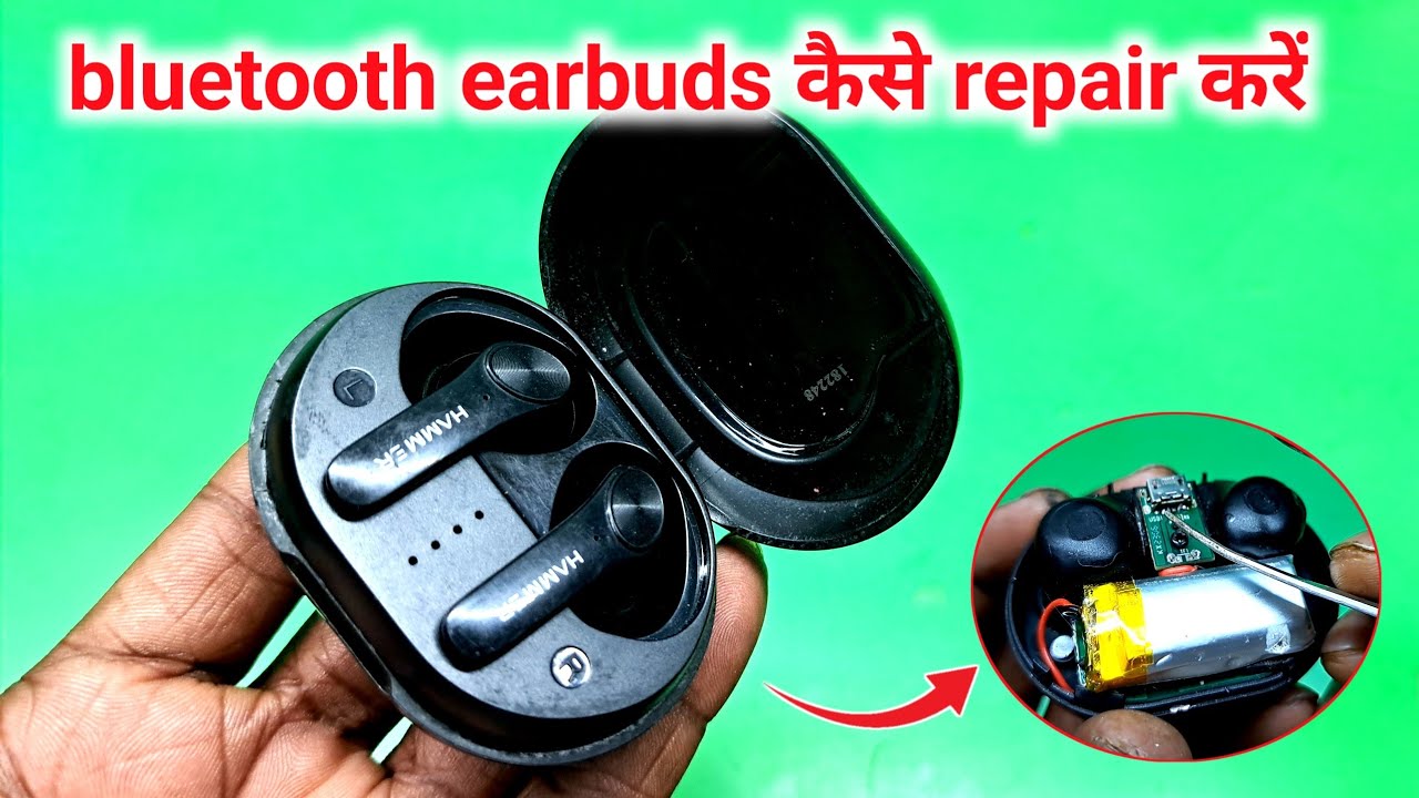 bluetooth earbuds kaise repair karen | how to repair earbuds charging ...