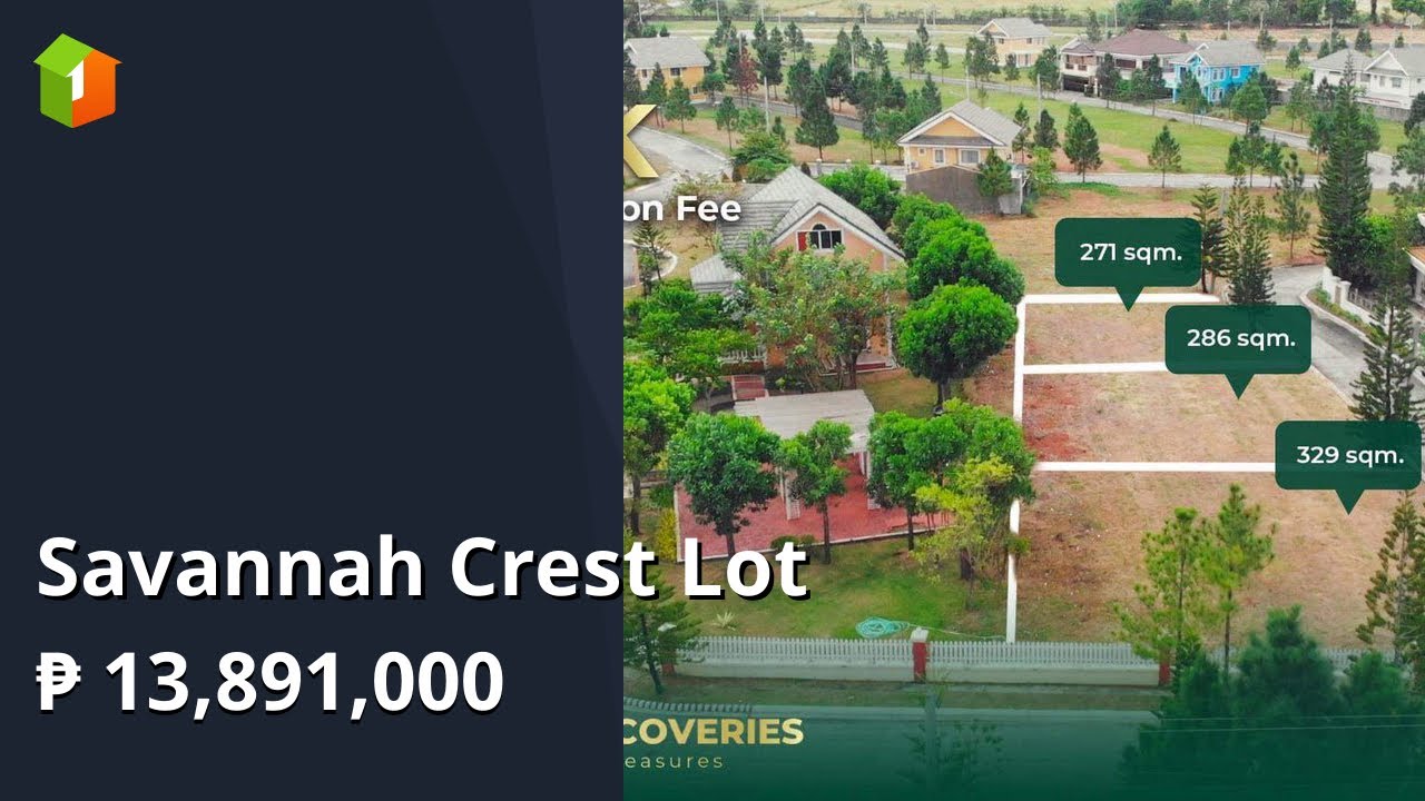 Savannah Crest Lot - YouTube