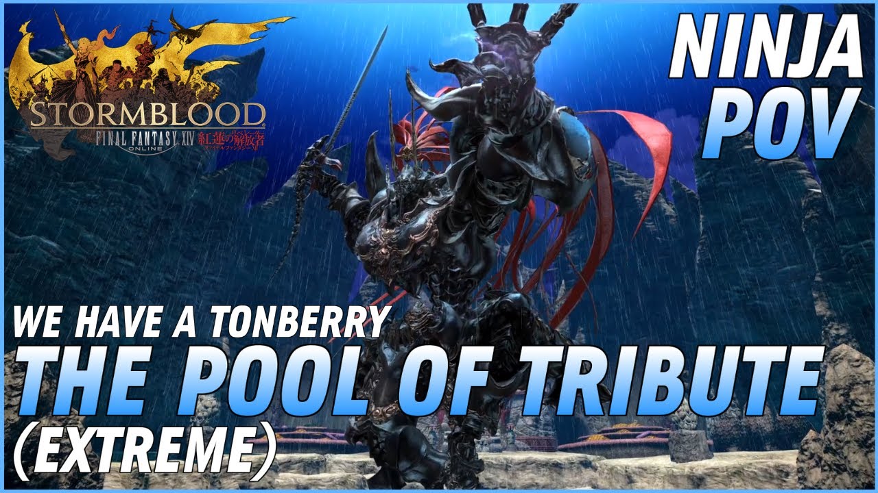 FFXIV The Pool of Tribute (Susano) Extreme | NIN POV | Min ilvl | We ...