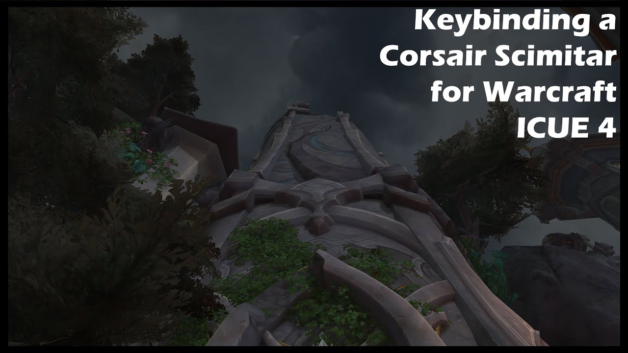 Warcraft Tutorial on Setting up the Corsair Scimitar ICUE4 - YouTube