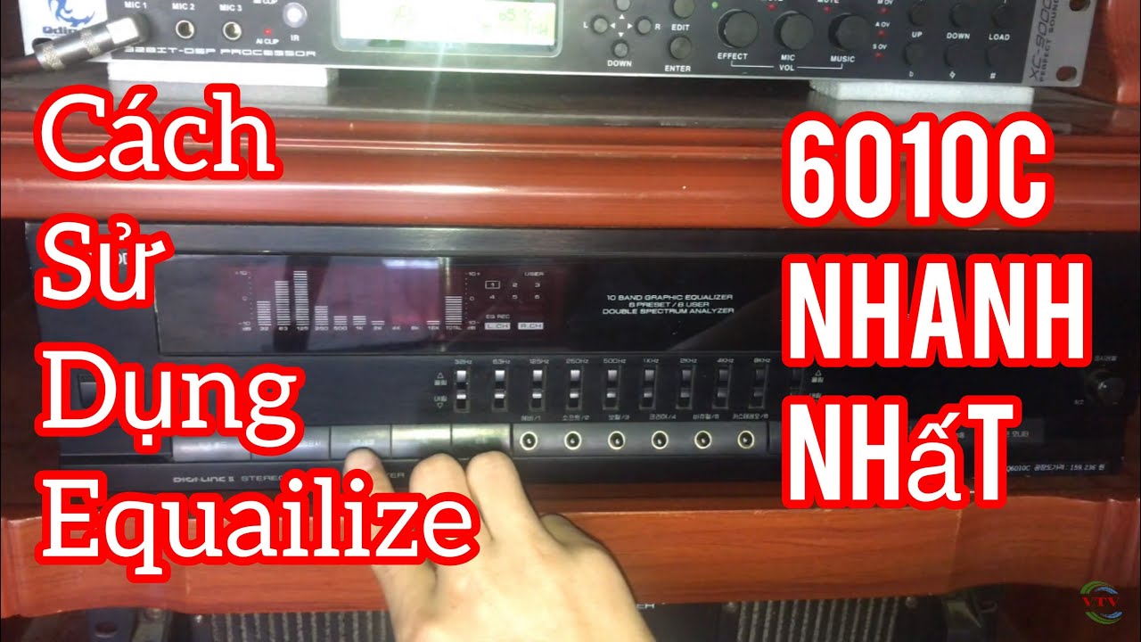 Chia xẻ cách chỉnh equalizer inkel 6010C nghe nhạc hay - YouTube