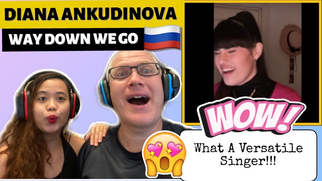 DIANA ANKUDINOVA - WAY DOWN WE GO (KALEO) | REACTION! SHE'S SO CUTE ...