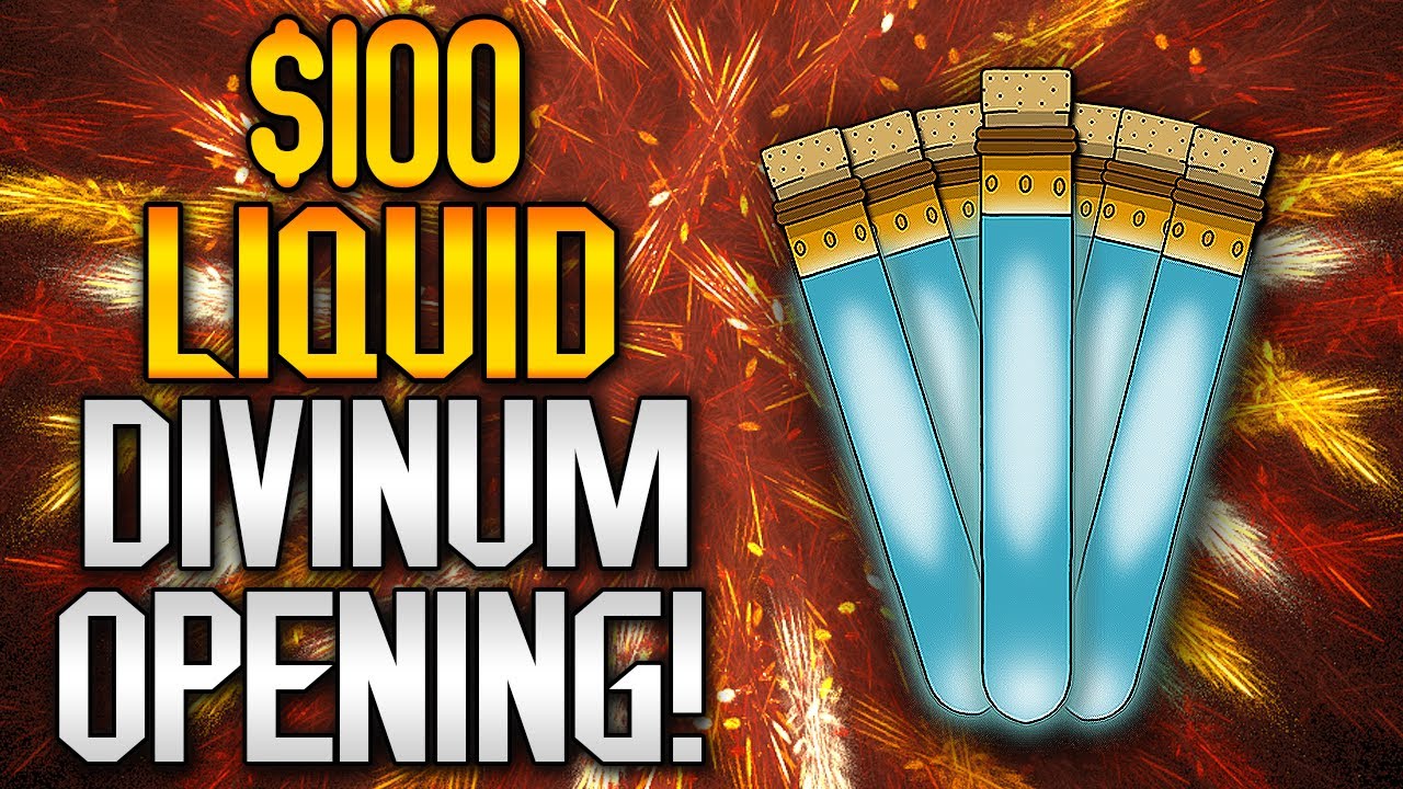 🎆 $100 LIQUID DIVINIUM OPENING! 🎆 (Black Ops 3 DLC 5 Gobble Gums) - YouTube