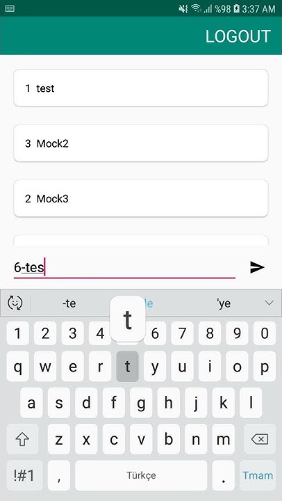 Android Websocket Example with Okhttp - YouTube
