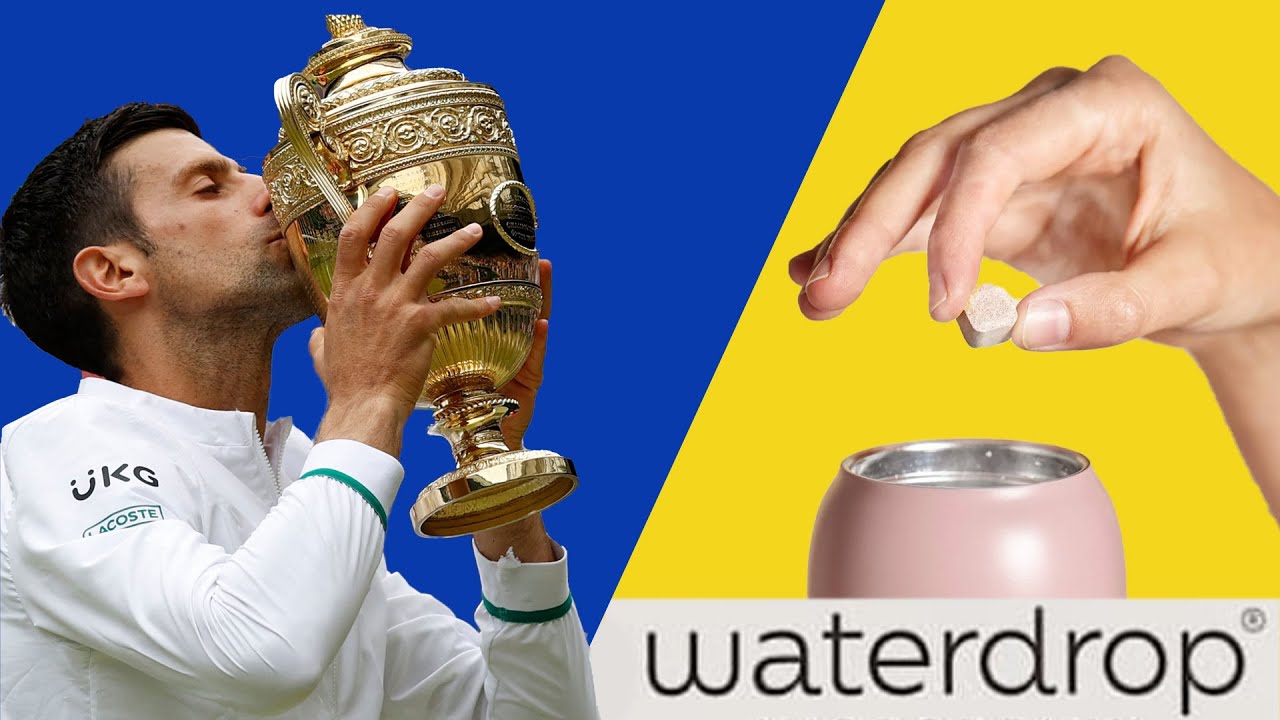 Novak Djokovic Waterdrop - YouTube