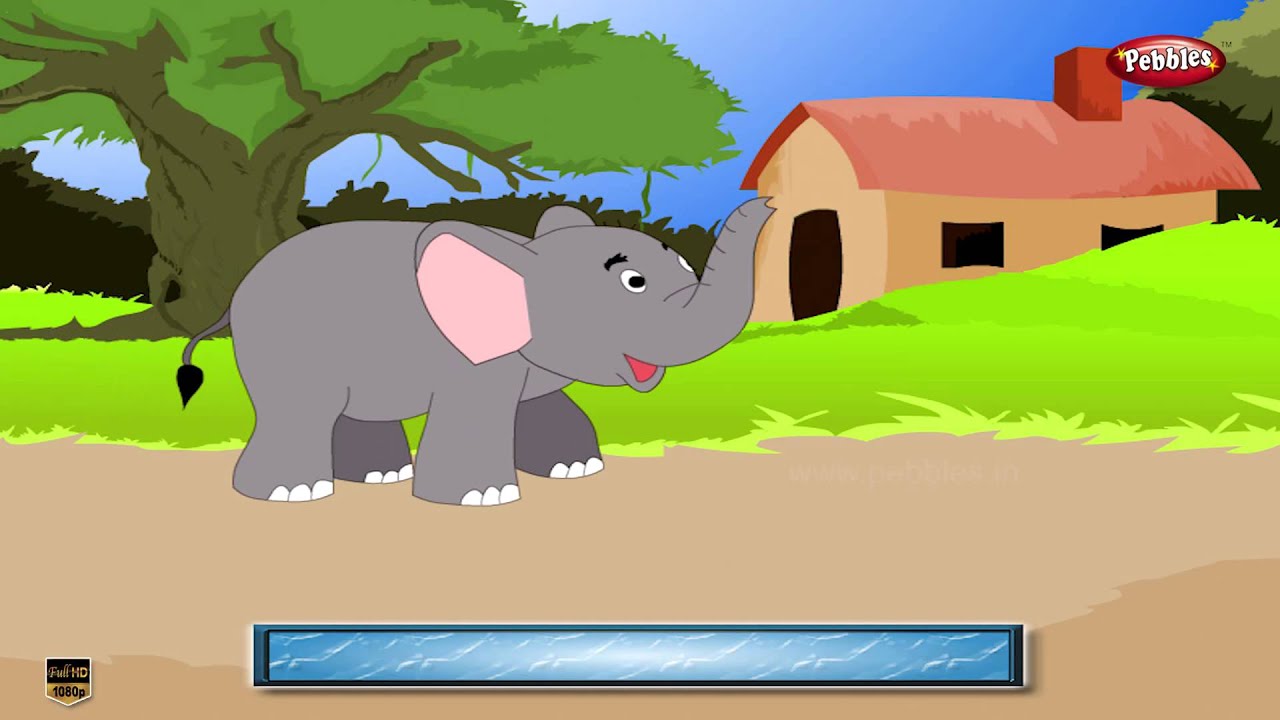 Nursery Rhymes For Kids HD | Elly The Elephant | Nursery Rhymes For ...