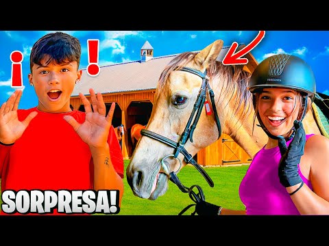 MI NOVIO SE EMOCIONA CON ESTO..*tiene miedo a los caballos*