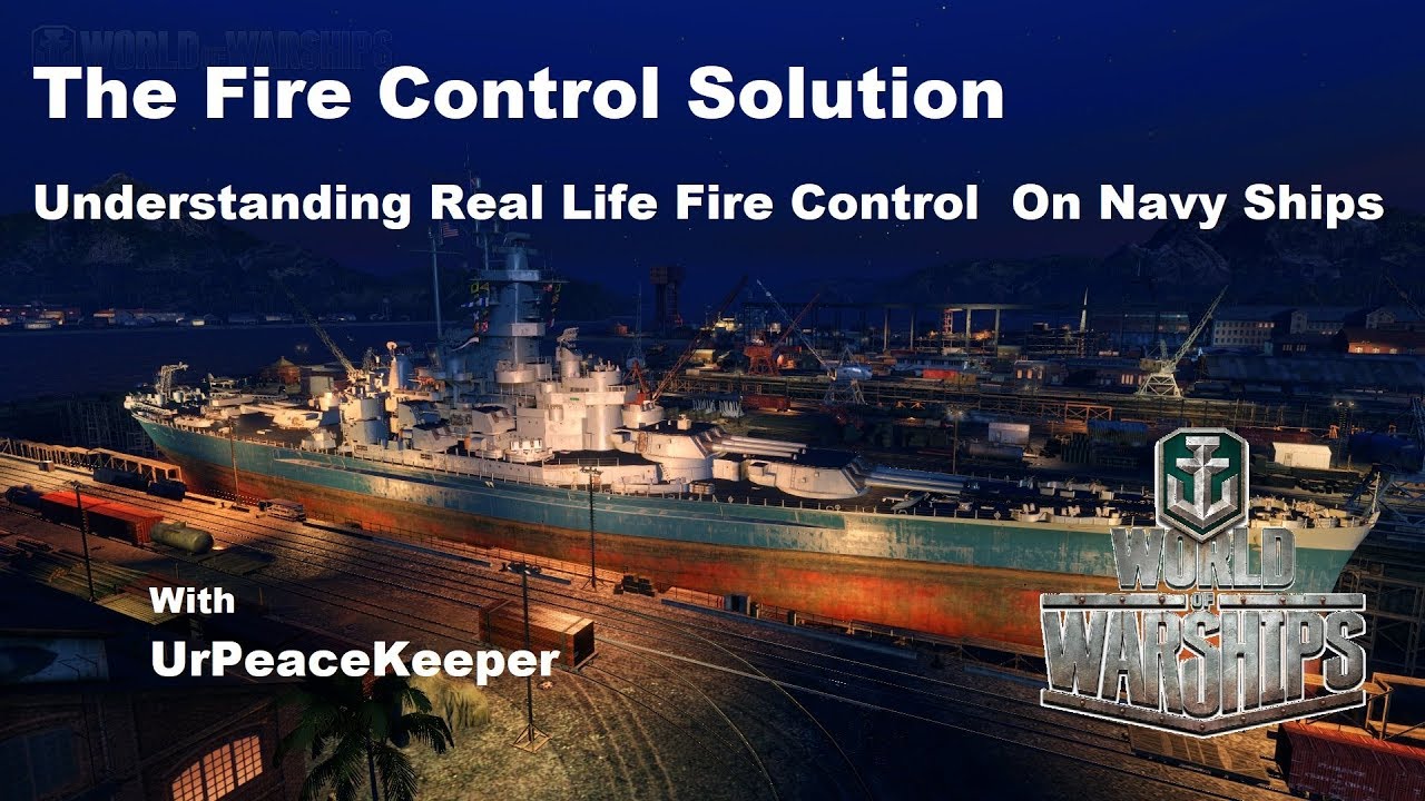 The Fire Control Solution - Real Life Naval Fire Control - YouTube