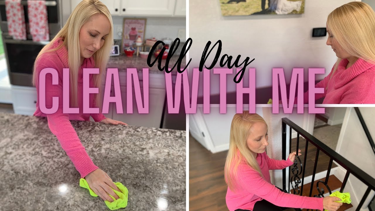All Day Clean with Me 2023 // Cleaning Motivation // Speed Clean with ...