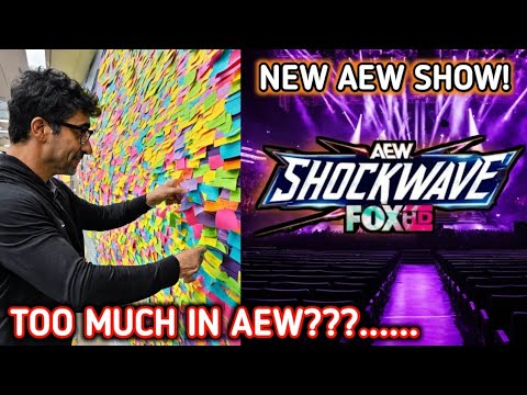 Tony Khan is doing TOO MUCH , SHOCKWAVE ON FOX! AEW Dynamite RANT - YouTube