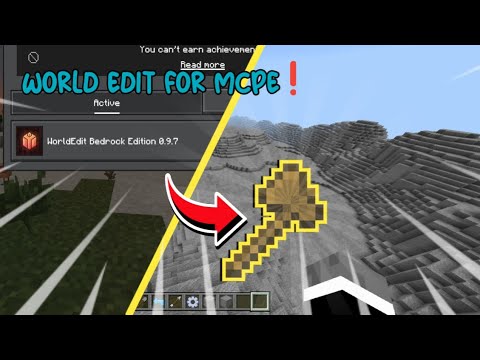 WORLD EDIT MINECRAFT PE & BEDROCK TERBARU VERSI 1.21.+ - YouTube