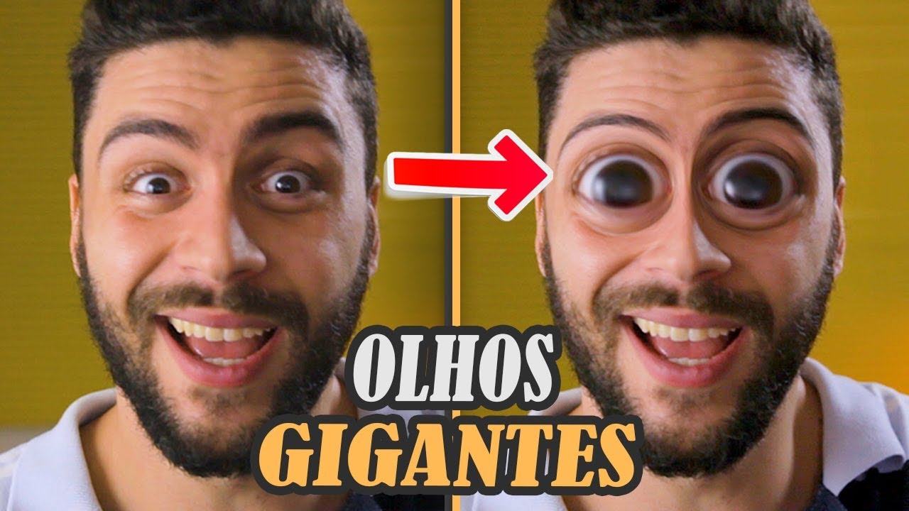 Como fazer OLHO GIGANTE no video | Tutorial After Effects - YouTube