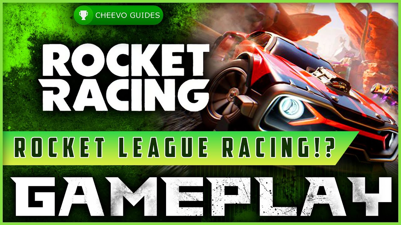 Rocket League Racing - 4K Gameplay (First 5 Tracks) *FORTNITE* - YouTube