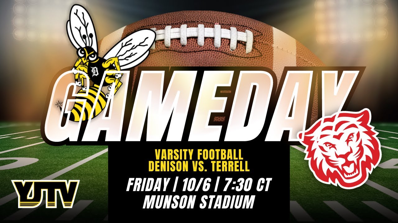 Denison vs. Terrell Varsity Football - YouTube