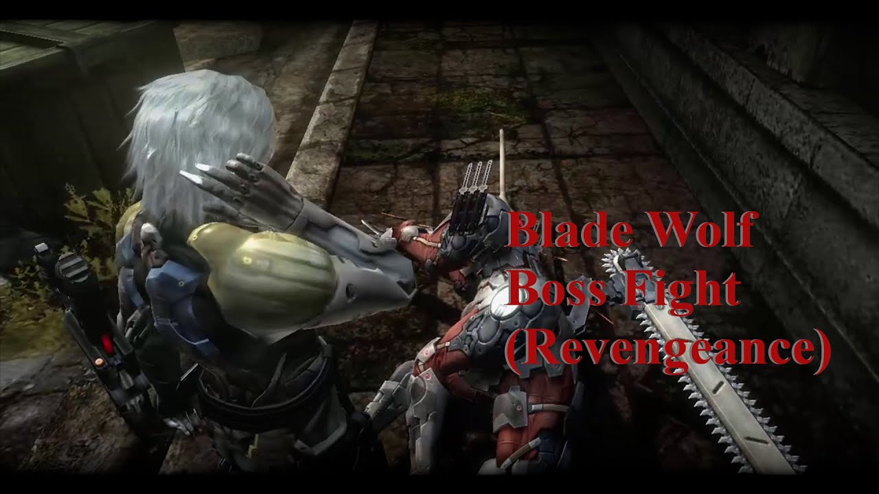 Metal Gear Rising Revengeance (Blade Wolf Boss Fight With Infinite Wigs ...