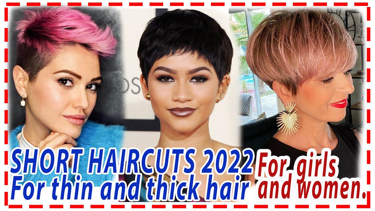 Short Haircuts 2022 Thick Hair
